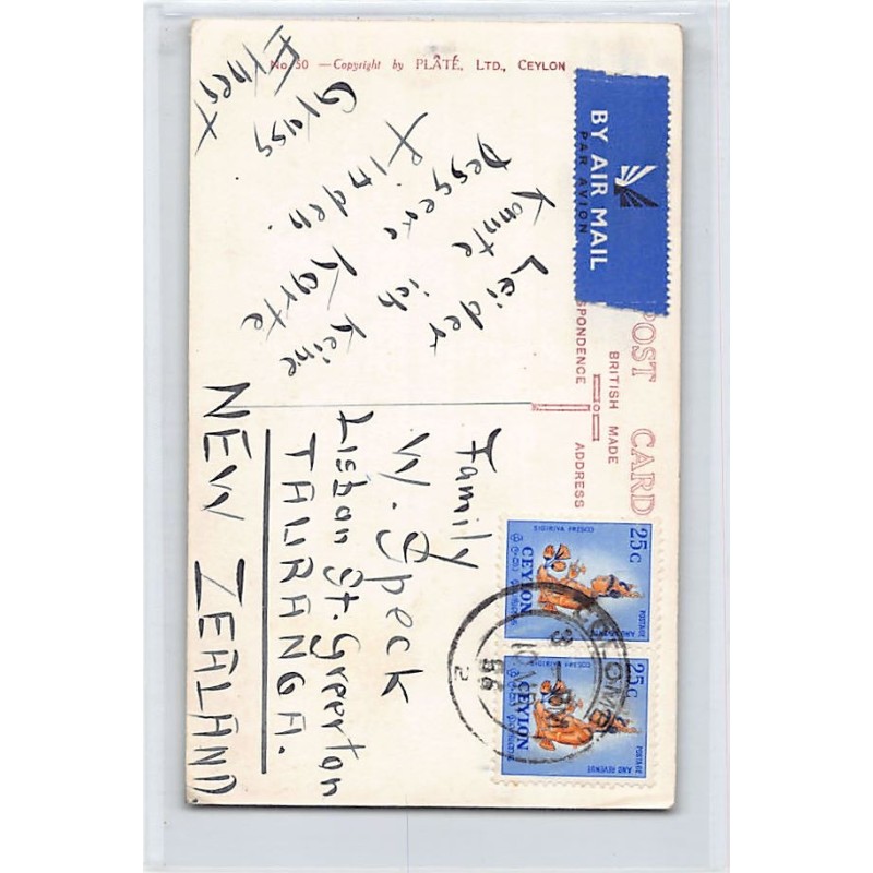 Rare collectable postcards of SRI LANKA. Vintage Postcards of SRI LANKA