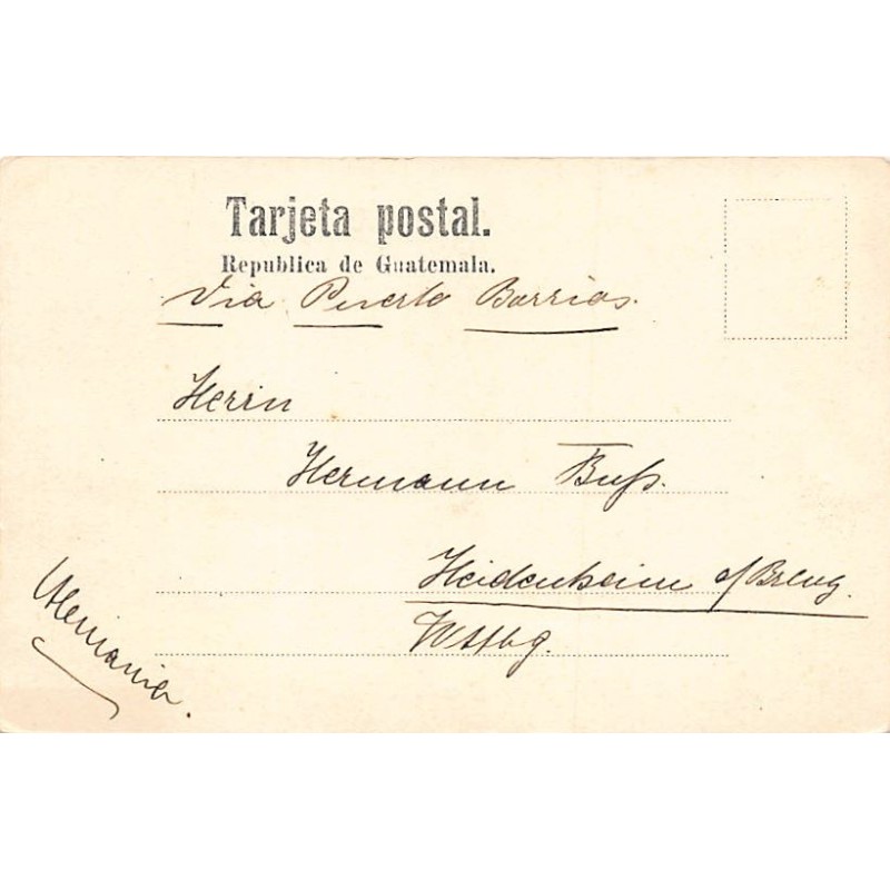 Rare collectable postcards of GUATEMALA. Vintage Postcards of GUATEMALA