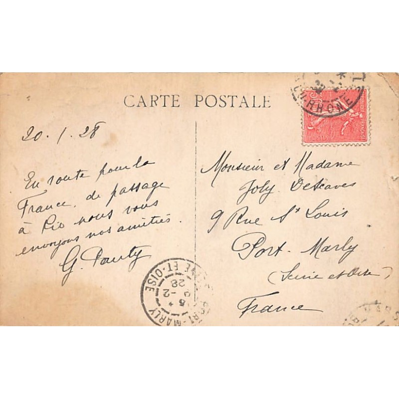 Rare collectable postcards of BRAZIL. Vintage Postcards of BRAZIL