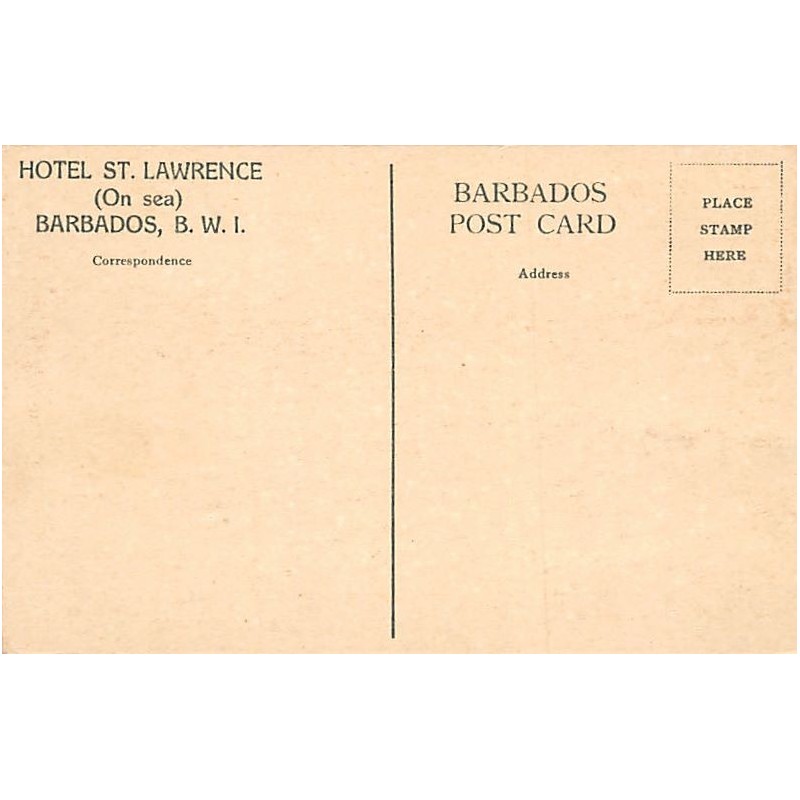 Rare collectable postcards of BARBADOS. Vintage Postcards of BARBADOS