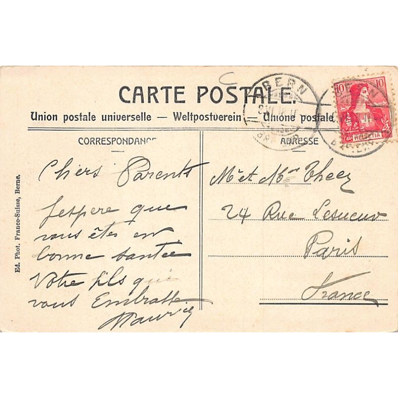 Rare collectable postcards of SWITZERLAND Suisse Schweiz Svizzera ...