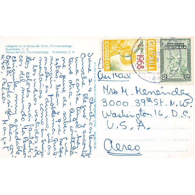 Rare collectable postcards of GUATEMALA. Vintage Postcards of GUATEMALA