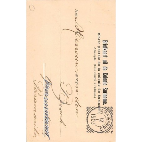 Rare collectable postcards of SURINAME. Vintage Postcards of SURINAME