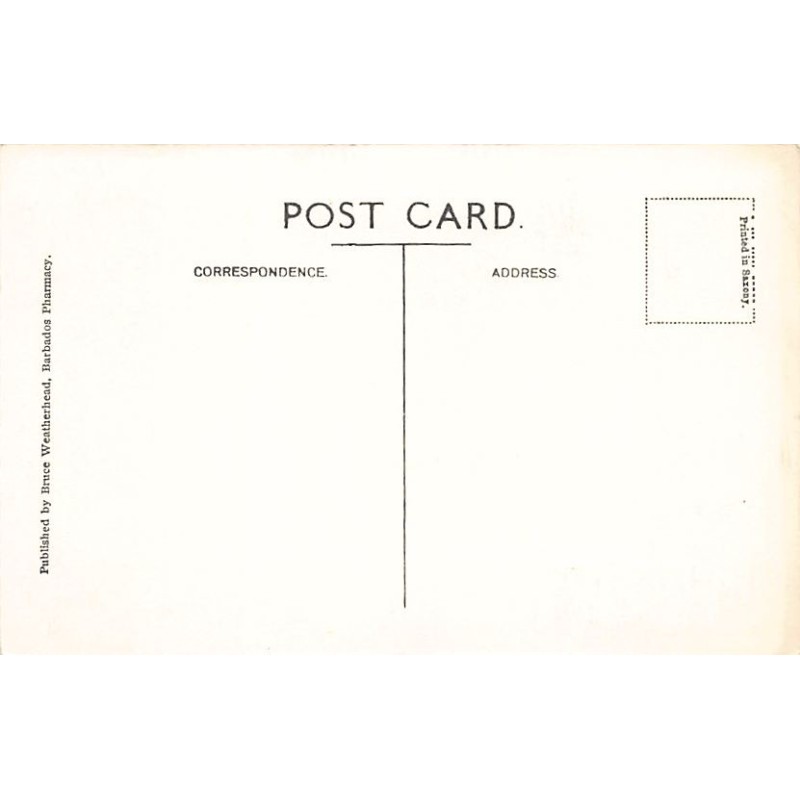 Rare collectable postcards of BARBADOS. Vintage Postcards of BARBADOS