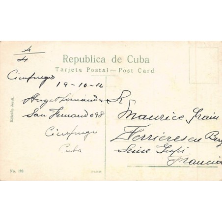 Rare collectable postcards of CUBA. Vintage Postcards of CUBA