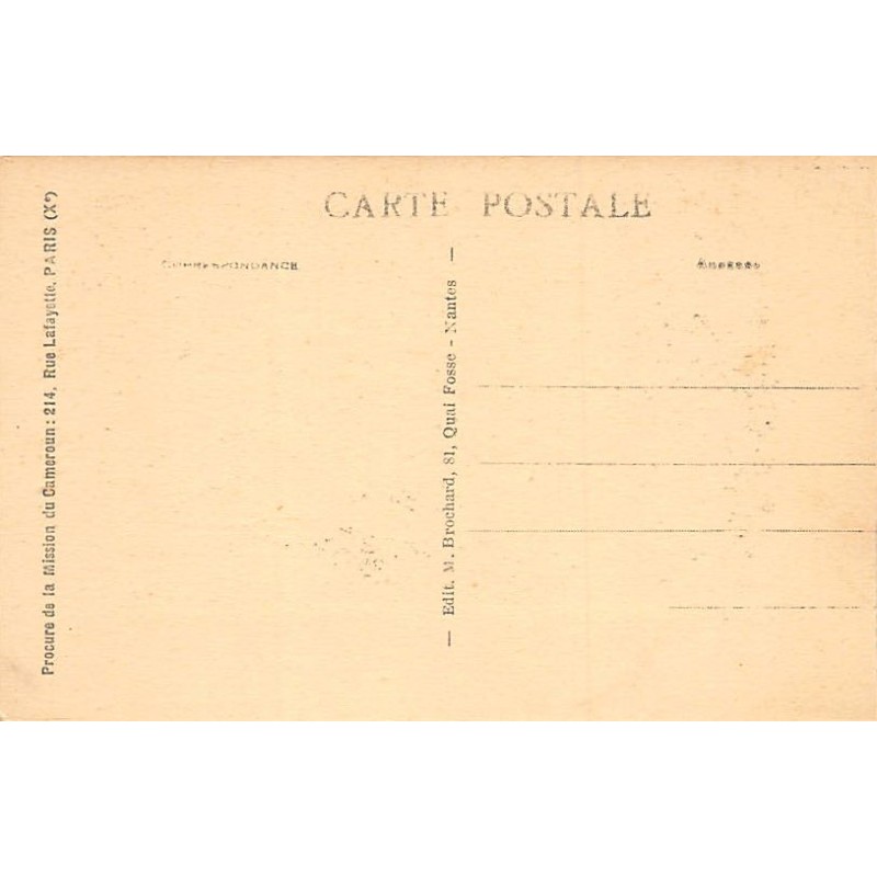 Rare collectable postcards of CAMEROON. Vintage Postcards of CAMEROON