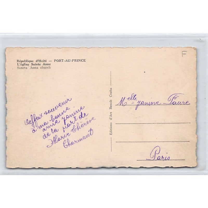 Rare collectable postcards of HAITI. Vintage Postcards of HAITI