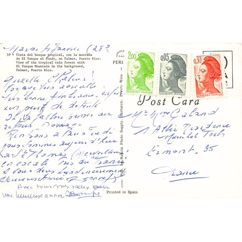 Rare collectable postcards of PUERTO RICO. Vintage Postcards of PUERTO RICO