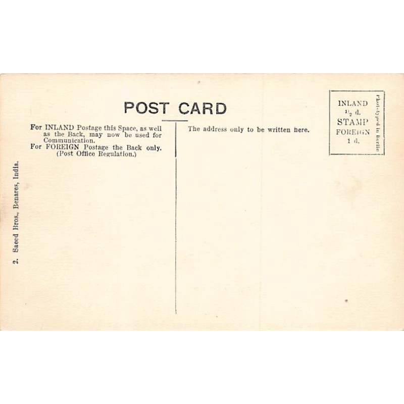 Rare collectable postcards of INDIA. Vintage Postcards of INDIA