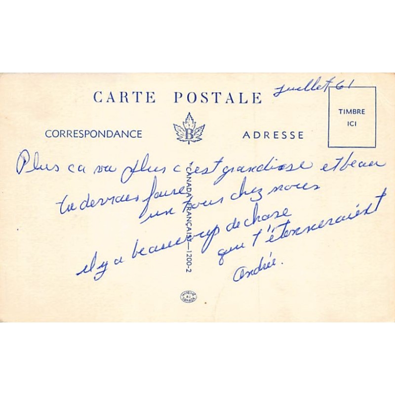 Rare collectable postcards of Canada. Vintage Postcards of Canada