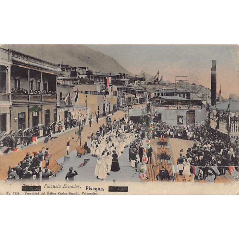 Rare collectable postcards of Chile. Vintage Postcards of Chile