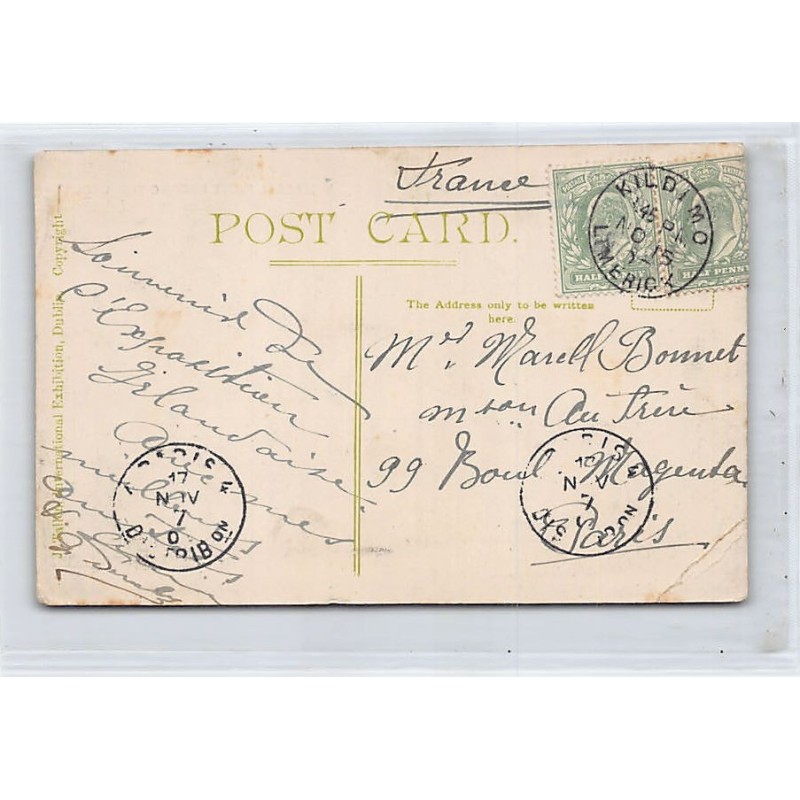 Rare collectable postcards of IRELAND. Vintage Postcards of IRELAND