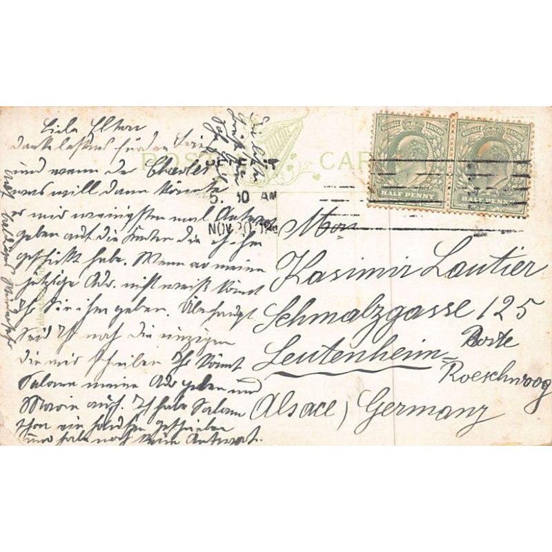 Rare collectable postcards of Ireland. Vintage Postcards of Ireland