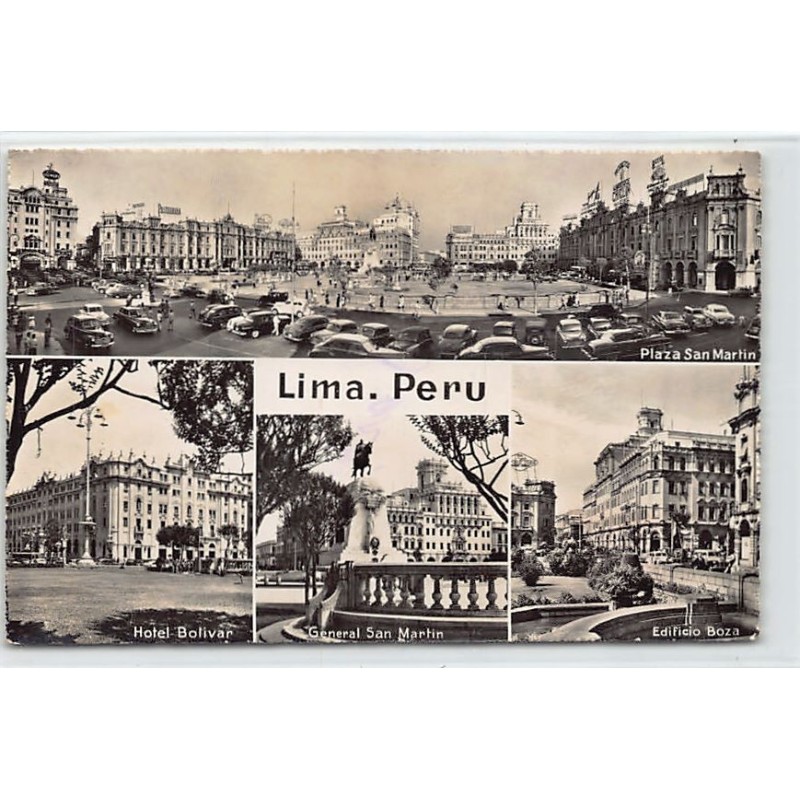 Rare collectable postcards of Peru. Vintage Postcards of Peru