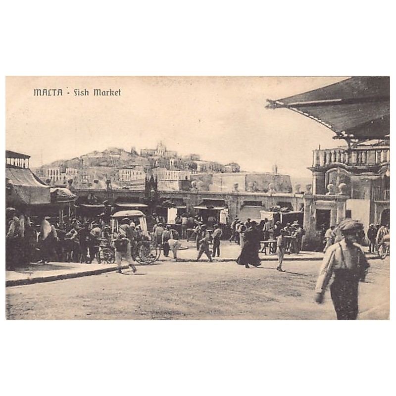 Rare collectable postcards of Malta. Vintage Postcards of Malta