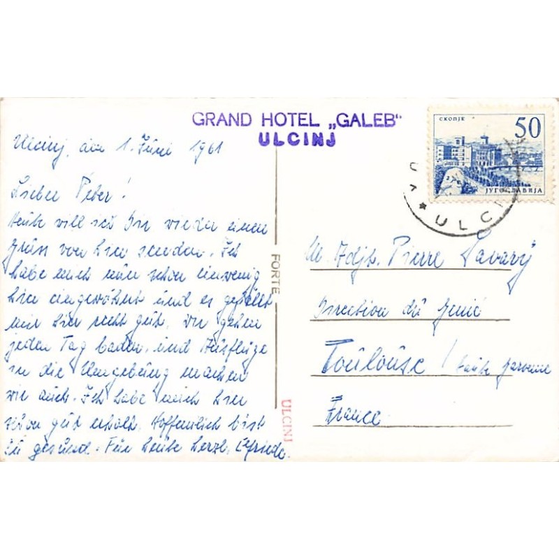 Rare collectable postcards of MONTENEGRO. Vintage Postcards of MONTENEGRO