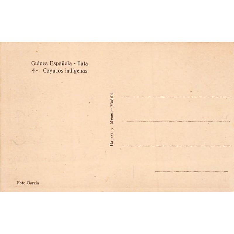 Rare collectable postcards of Equatorial Guinea. Vintage Postcards of ...