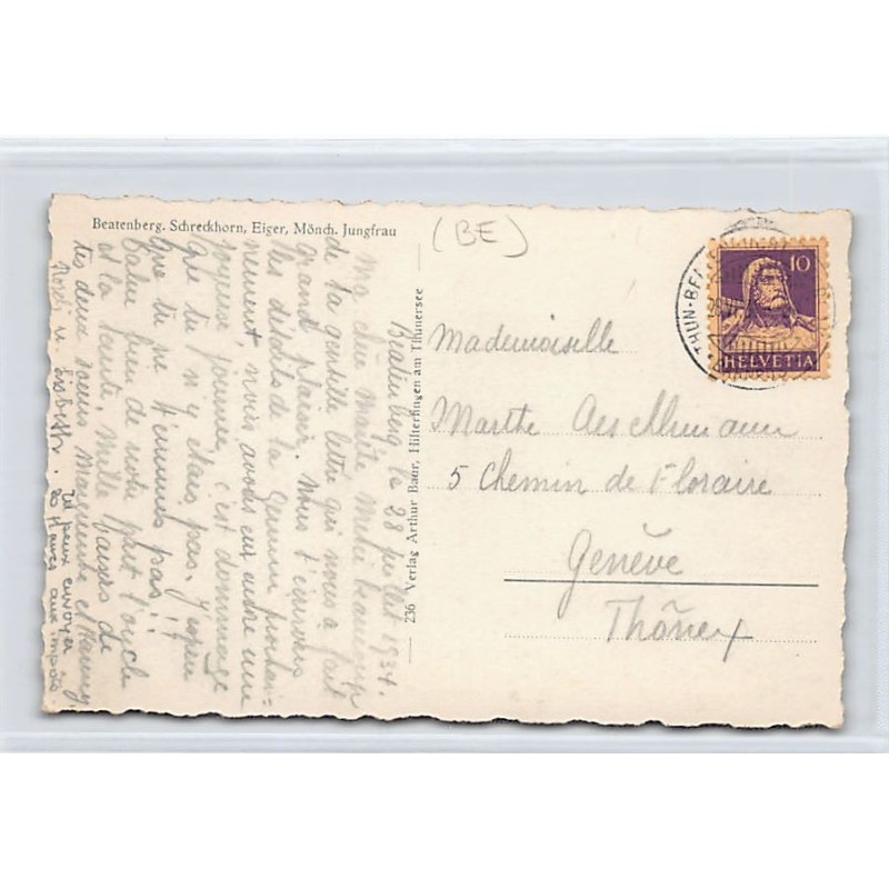 Rare collectable postcards of SWITZERLAND Suisse Schweiz Svizzera ...