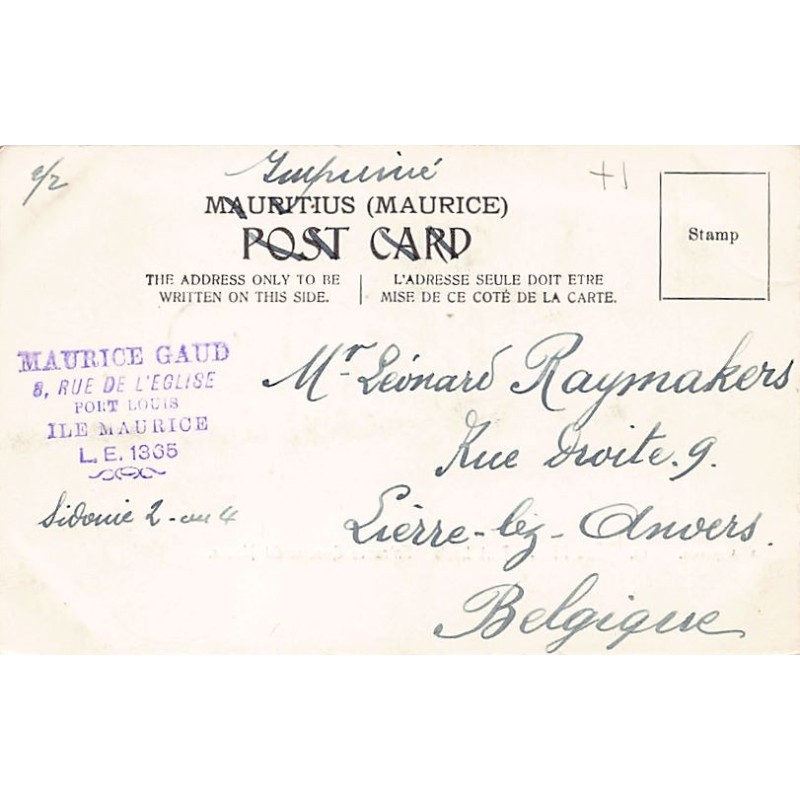 Rare collectable postcards of MAURITIUS. Vintage Postcards of MAURITIUS