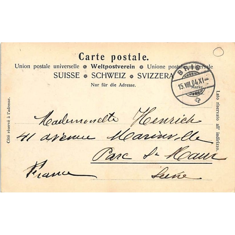 Rare collectable postcards of SWITZERLAND Suisse Schweiz Svizzera ...