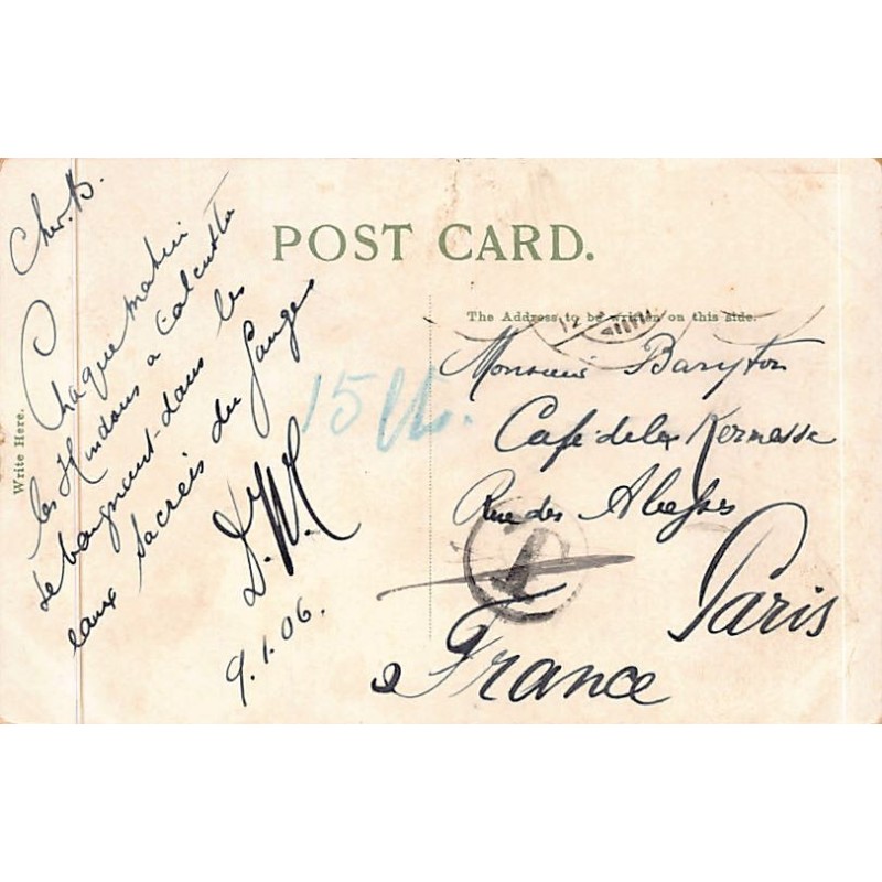 Rare collectable postcards of INDIA. Vintage Postcards of INDIA