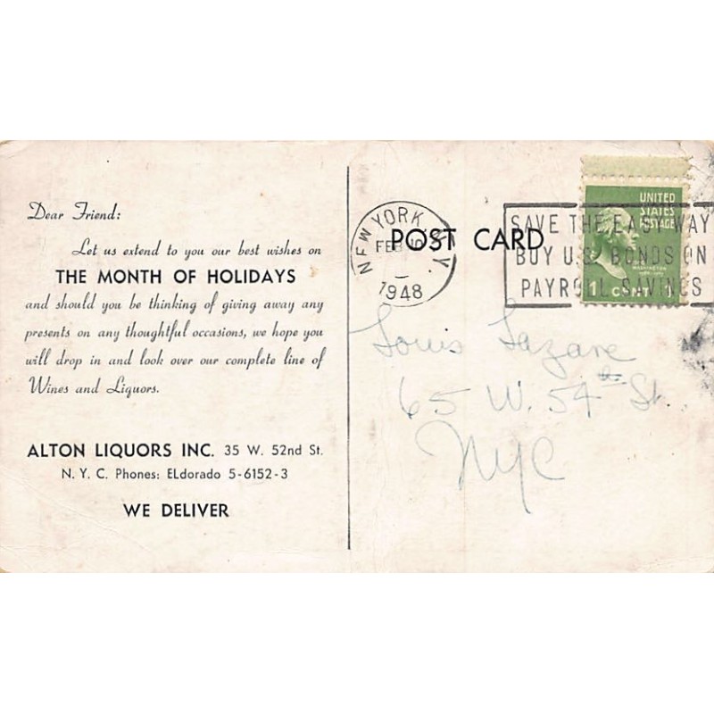 Rare collectable postcards of USA. Vintage Postcards of USA
