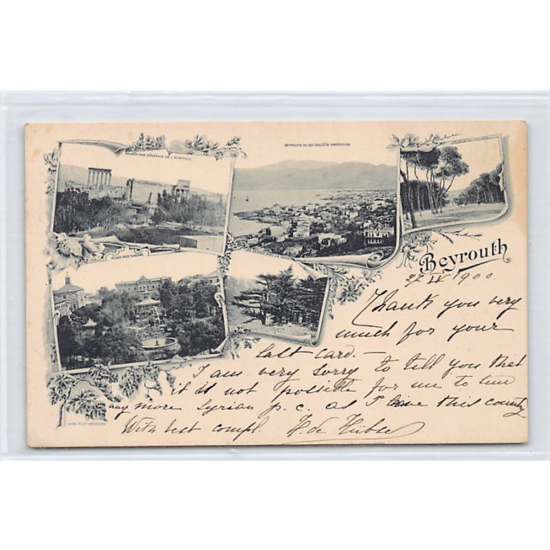 Rare collectable postcards of LEBANON. Vintage Postcards of LEBANON