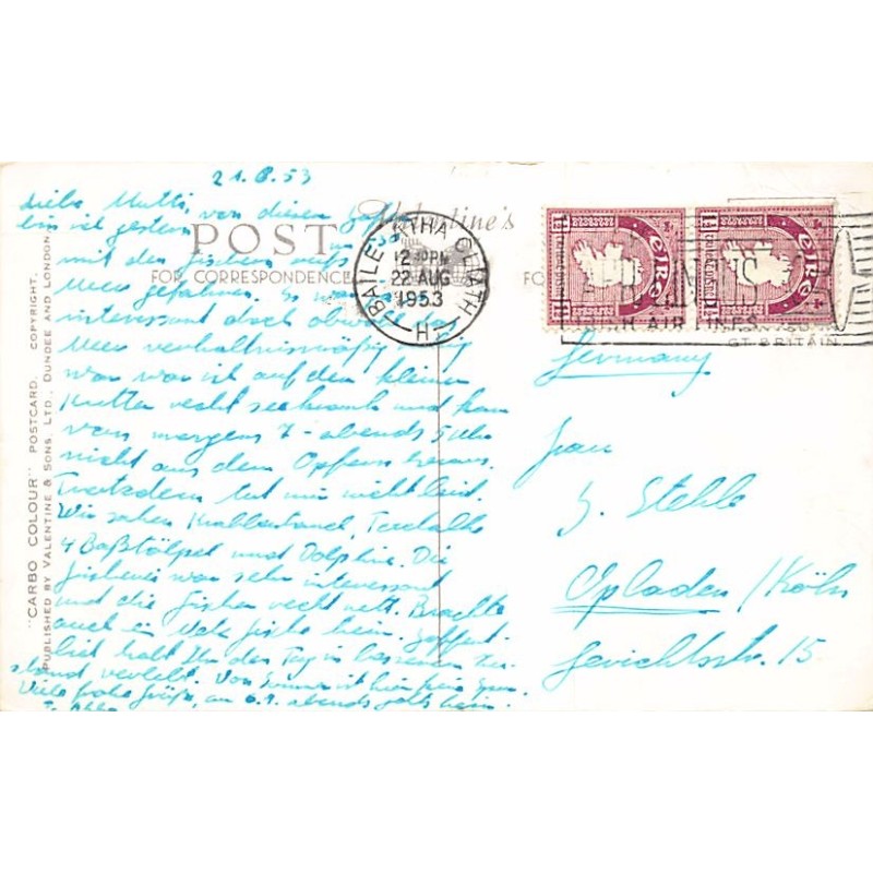 Rare collectable postcards of EIRE Ireland. Vintage Postcards of EIRE ...