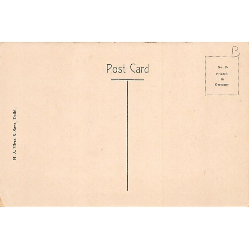 Rare collectable postcards of INDIA. Vintage Postcards of INDIA