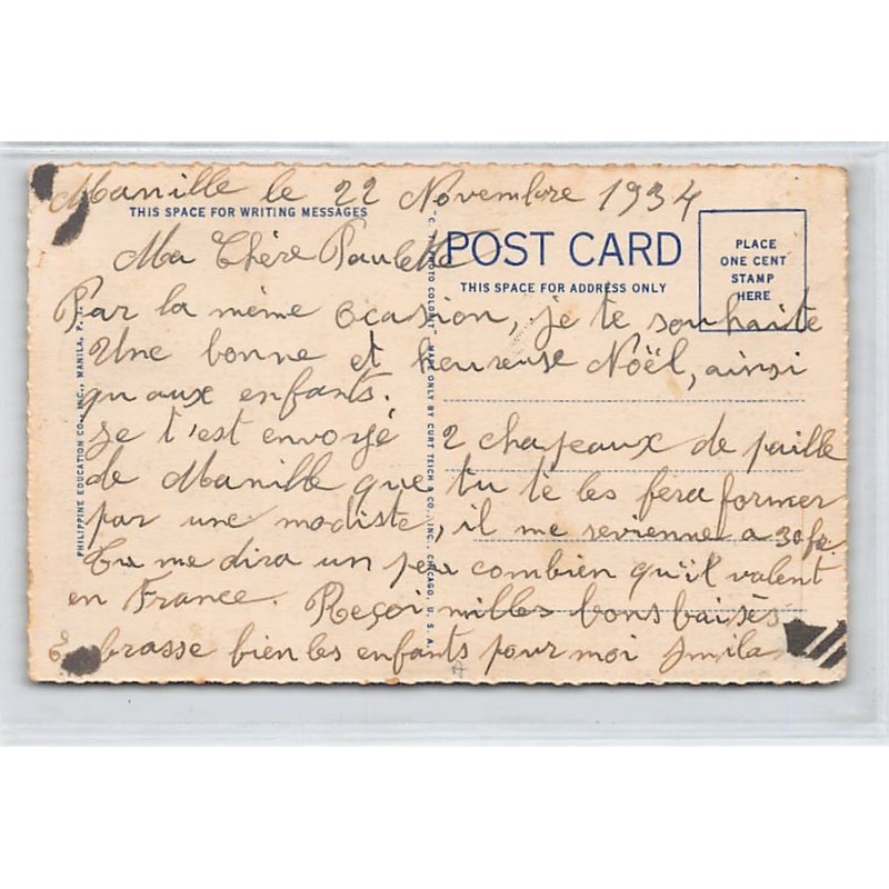 Rare collectable postcards of PHILIPPINES. Vintage Postcards of PHILIPPINES