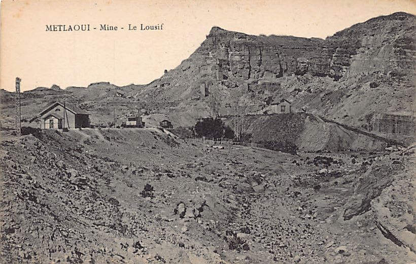 TUNISIE - METLAOUI - Mine, Le Lousif EUR 6,99 - PicClick FR